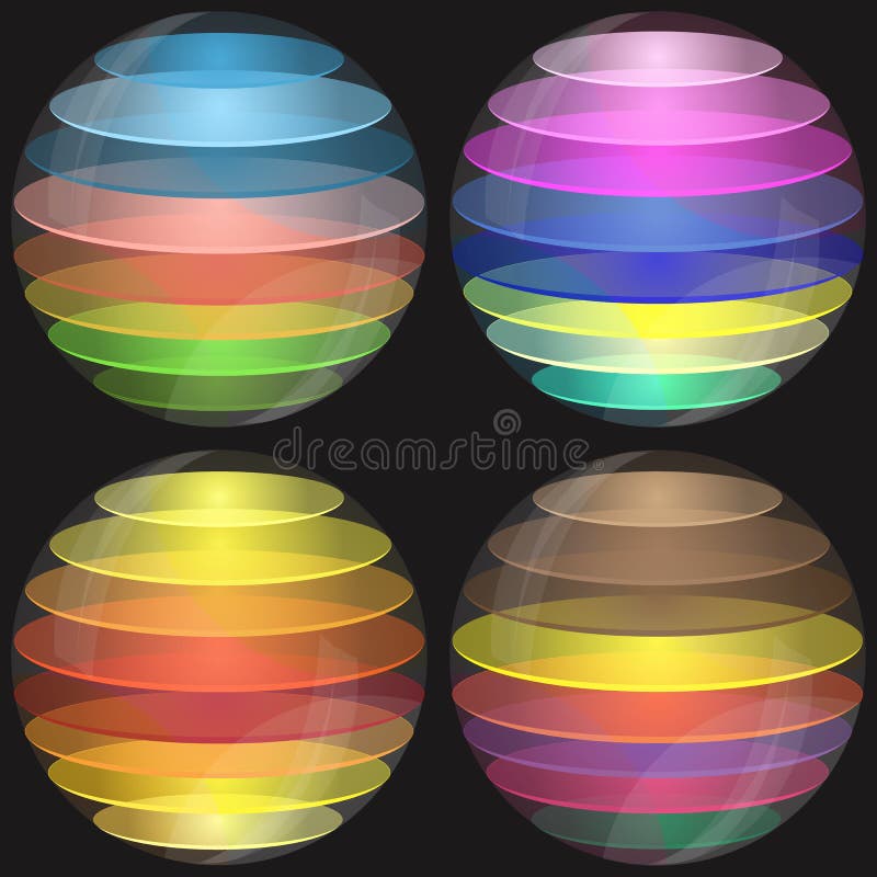 Multilayer Spheres Stock Illustrations – 4 Multilayer Spheres Stock ...