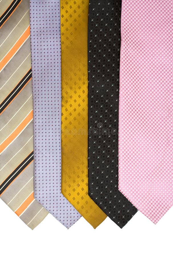 Colored neck tie stock image. Image of silk, business - 9521413