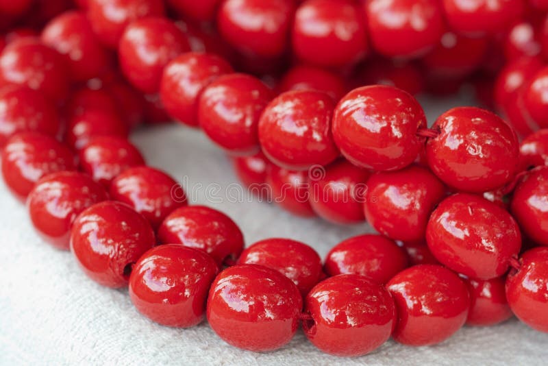 Colored necklace stock photo. Image of accessory, jewelry - 32834918