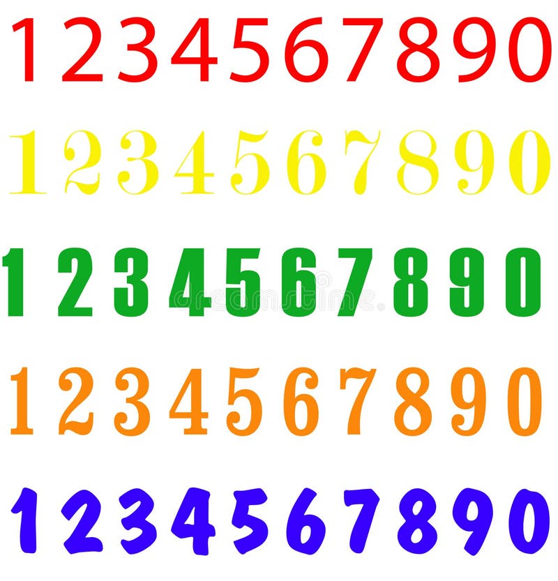 8 Different Numbers Stock Photos - Free & Royalty-Free Stock Photos ...
