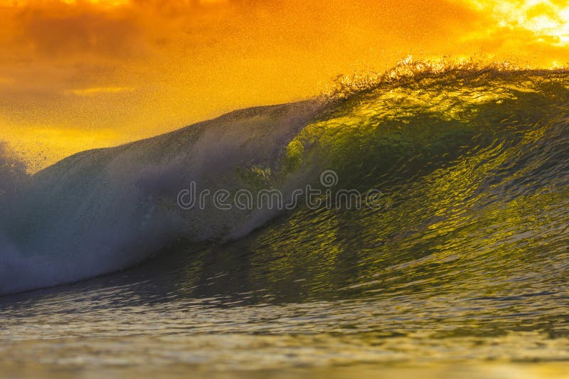 Colored Ocean Wave stock photo. Image of tropical, climate - 318569062