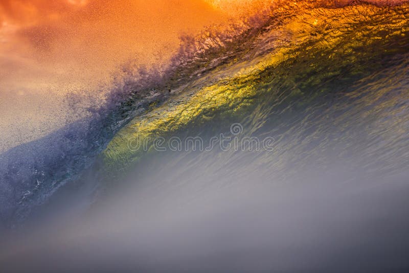 Colored Ocean Wave stock image. Image of color, rough - 51319073