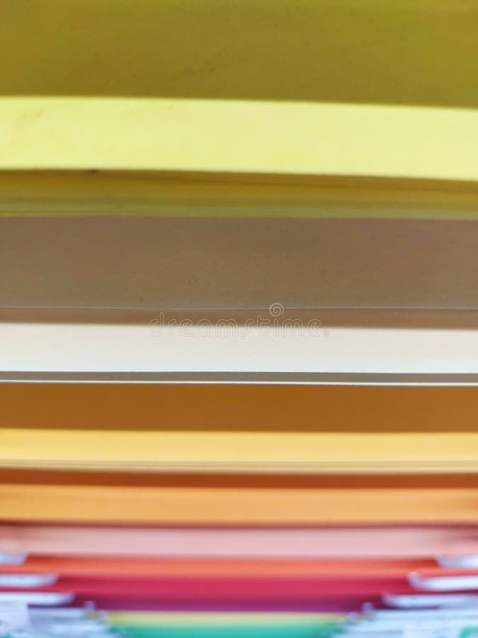 Colored office paper stock image. Image of colored, design - 258146671