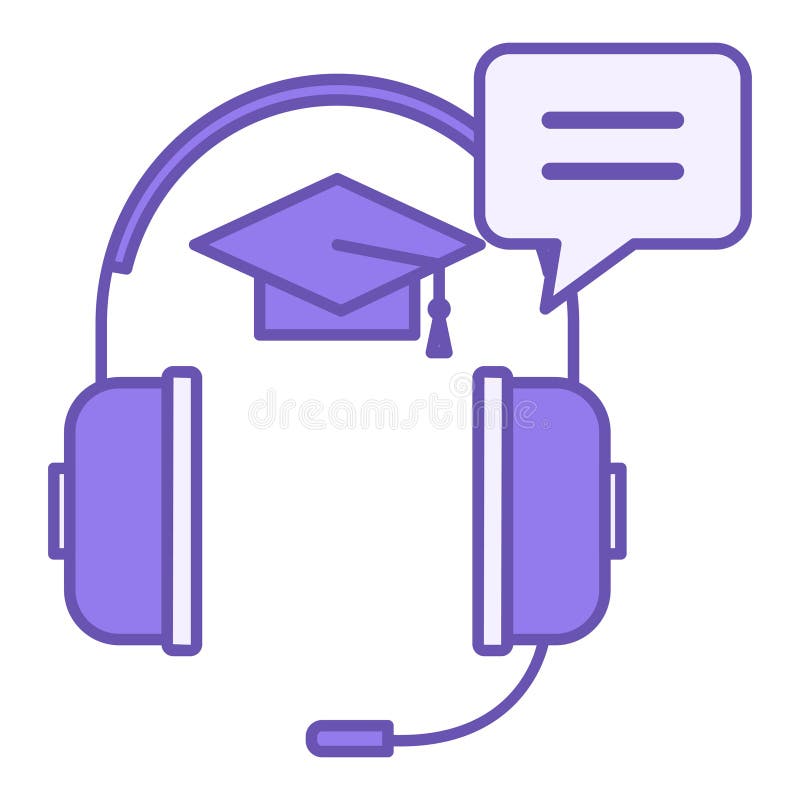 Colored Online Teaching Icon. Stock Vector - Illustration of tutorial ...