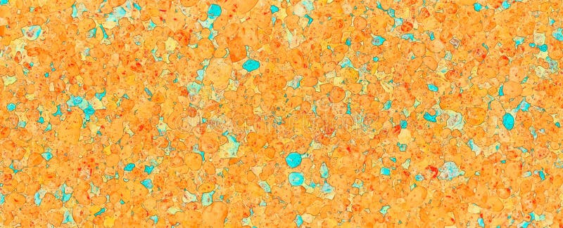Colored Orange and Azure Spots for Background Stock Illustration ...