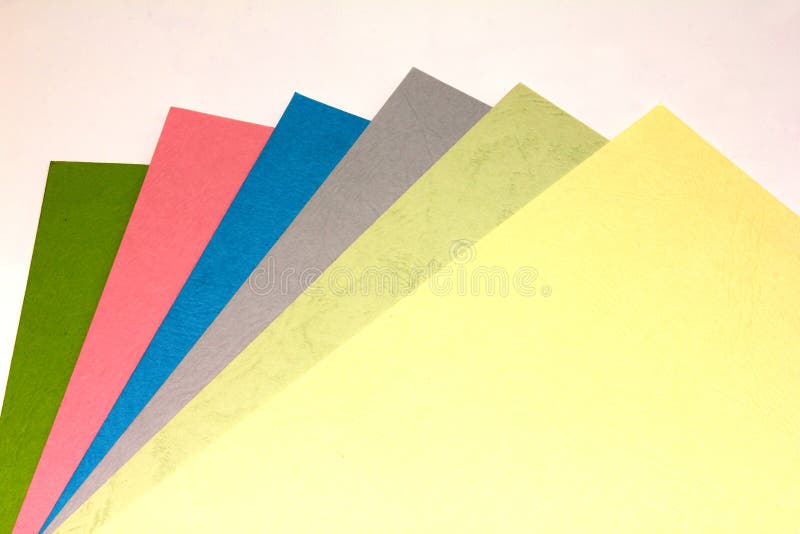Colored paper stock image. Image of grunge, craft, design - 25751813