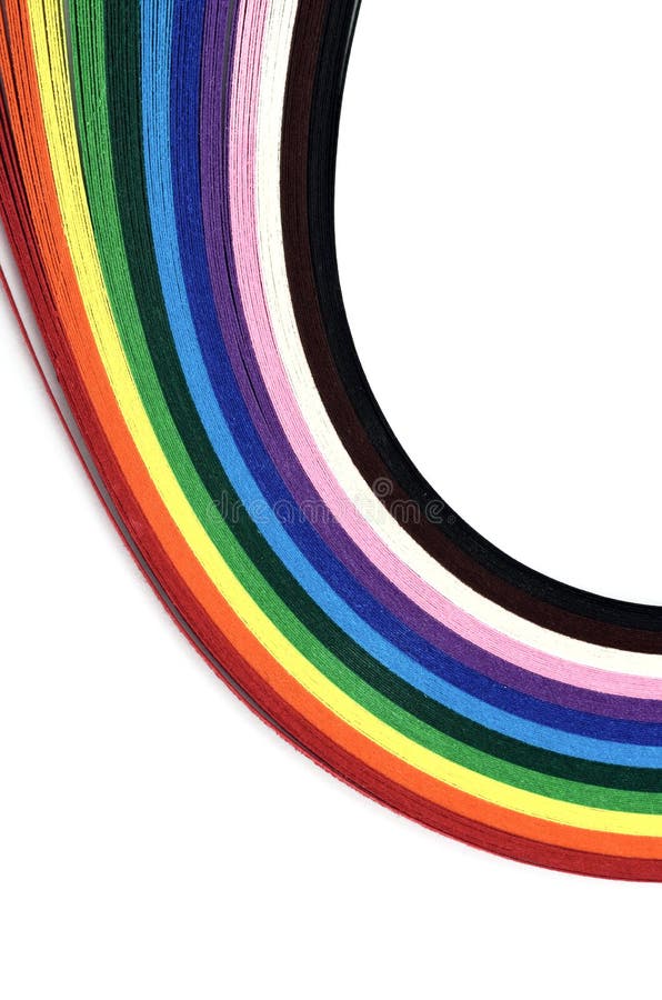 Colored paper stock image. Image of pattern, colors, paper - 28236647