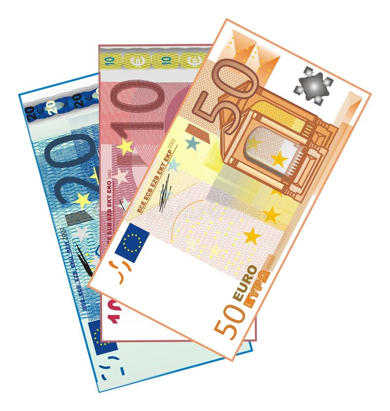 Colored paper cash stock illustration. Illustration of business - 97468659