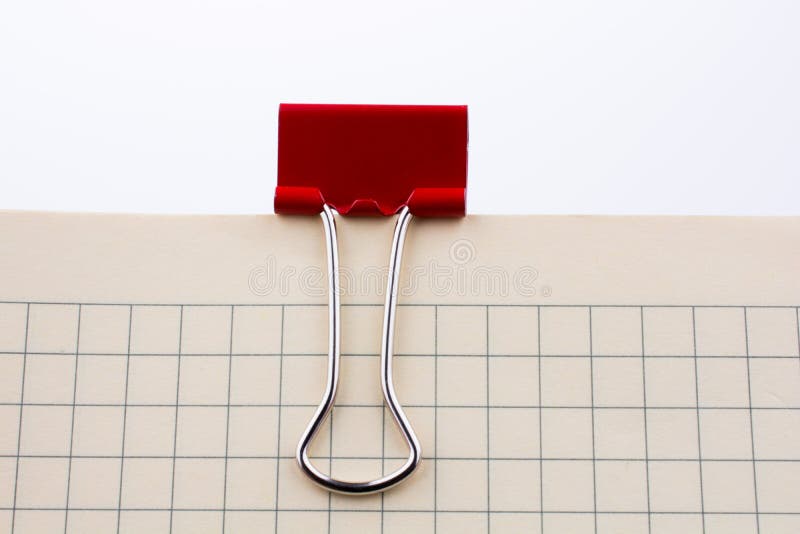 Colored Paper Clip stock image. Image of attachment - 145177159