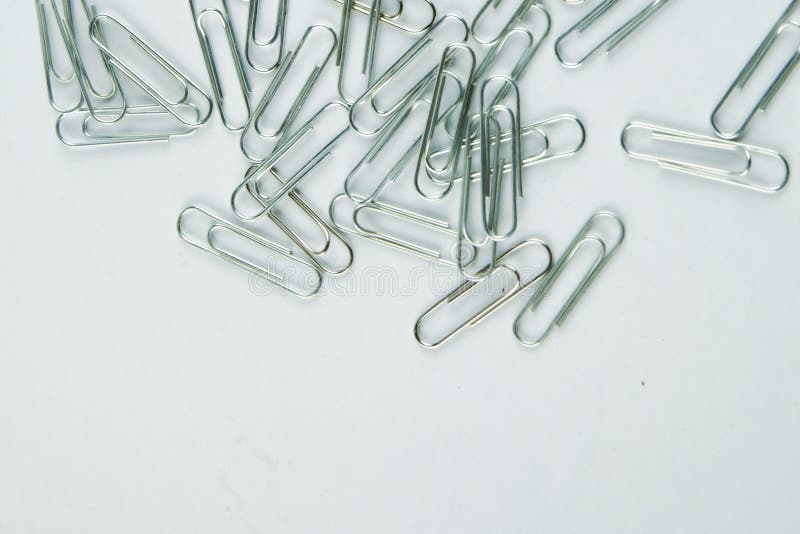 Paper Clips stock image. Image of indoors, objects, office - 6536843