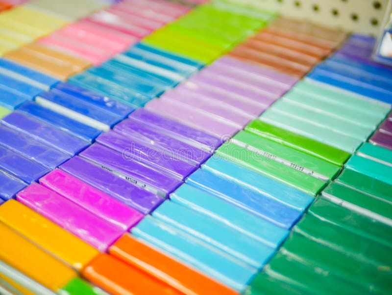 Colored Paper Close-up. Set of Colored Paper Close-up Stock Image ...