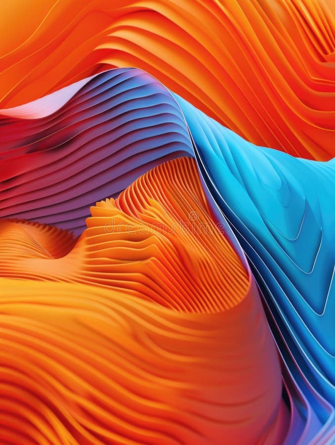 Colored Paper Close-Up stock illustration. Illustration of close ...