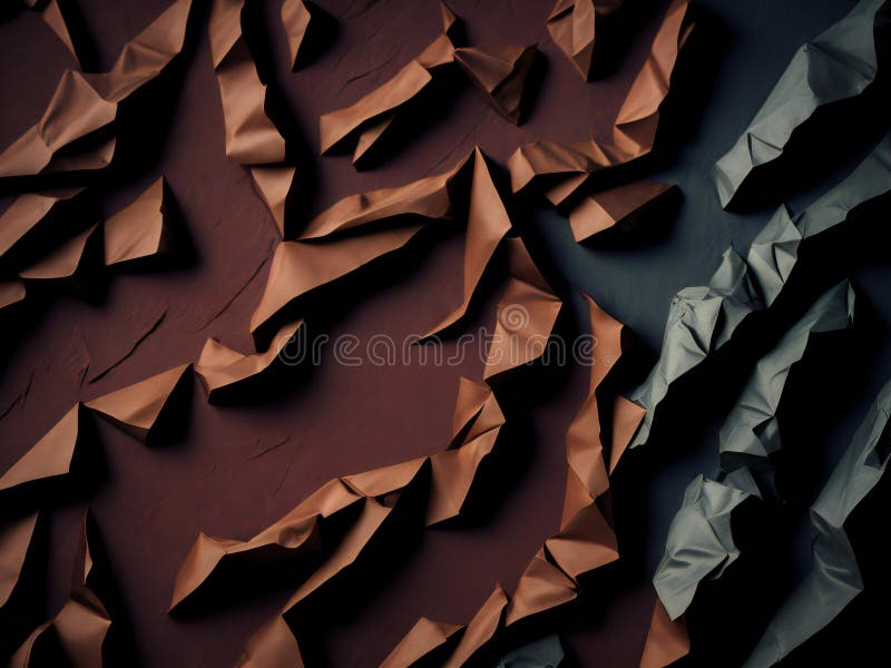 Colored Paper on Parchment Background Stock Illustration - Illustration ...