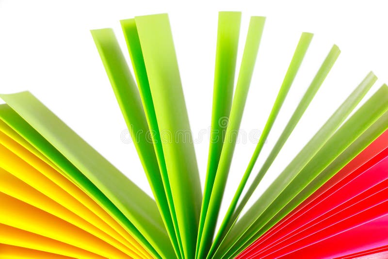 Colored paper records stock photo. Image of reminder - 30614548