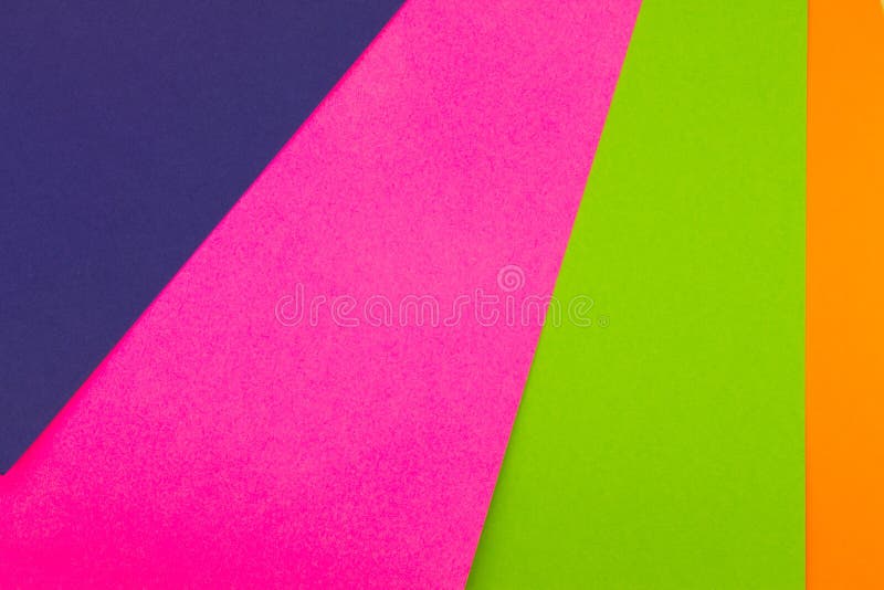Colored Paper Sheet Texture Stock Photo - Image of texture, orange ...