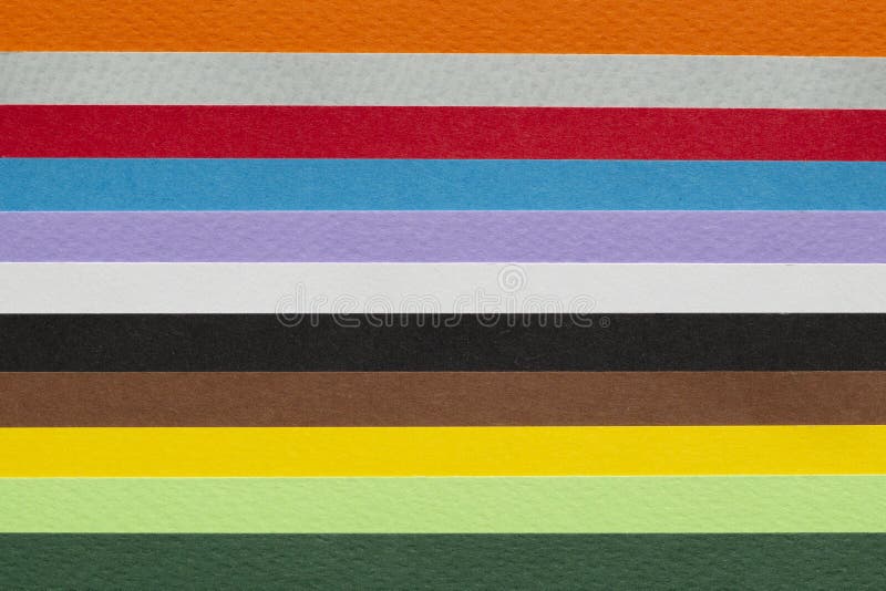 Colored paper stack stock photo. Image of closeup, cardboard - 243878720