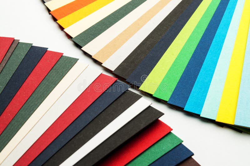 Colored paper strips. stock photo. Image of range, pattern - 24893538