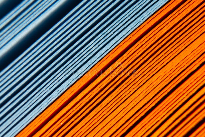 Colored Paper Strips As a Colorful Backdrop. the Colored Paper on a ...