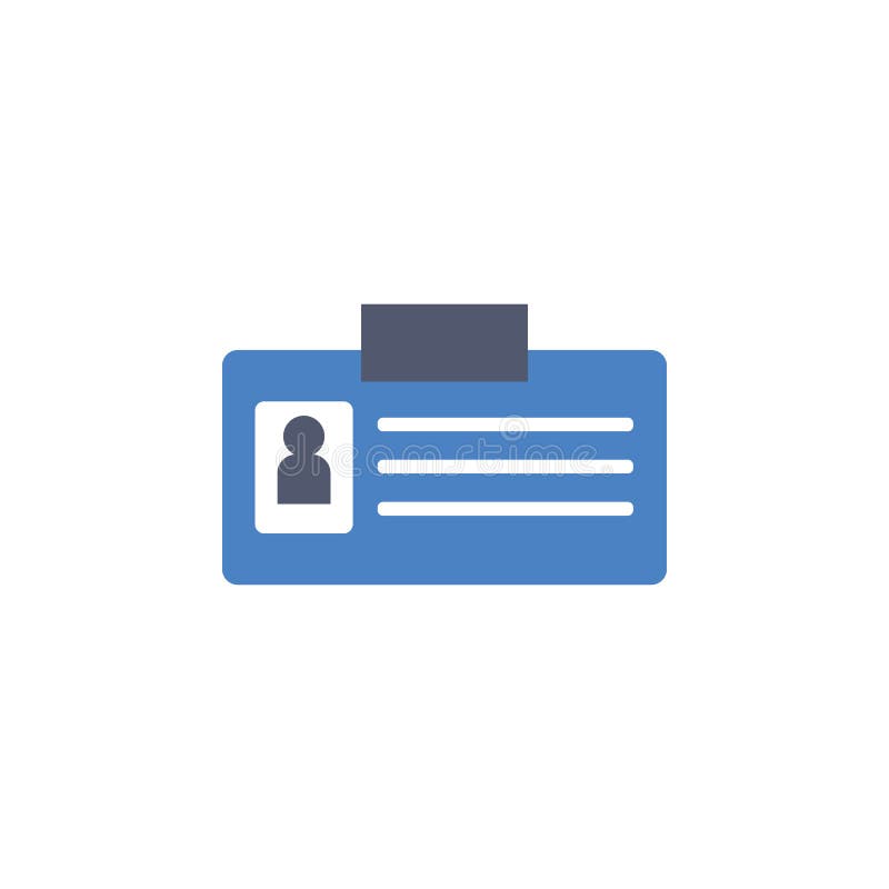 Colored Pass Card Icon. Element of Science and Laboratory for Mobile ...