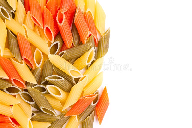 Colored pasta stock photo. Image of green, colored, abstract - 16461356