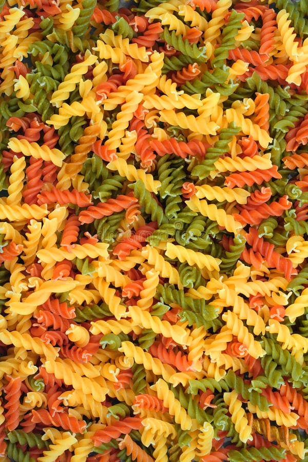 Colored pasta stock photo. Image of carbohydrates, glass - 1858022