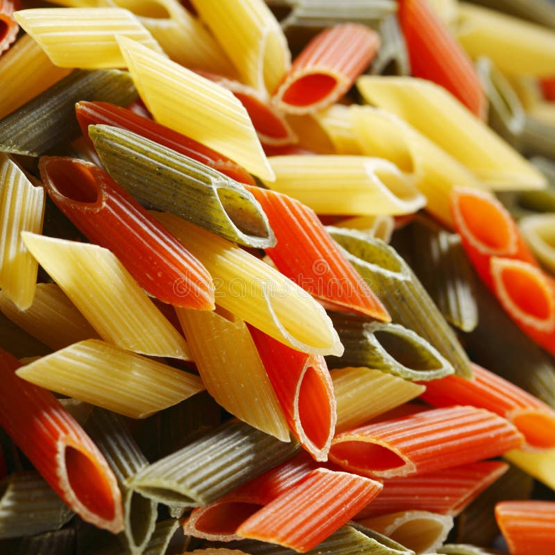 Colored pasta background stock photo. Image of background - 33499240