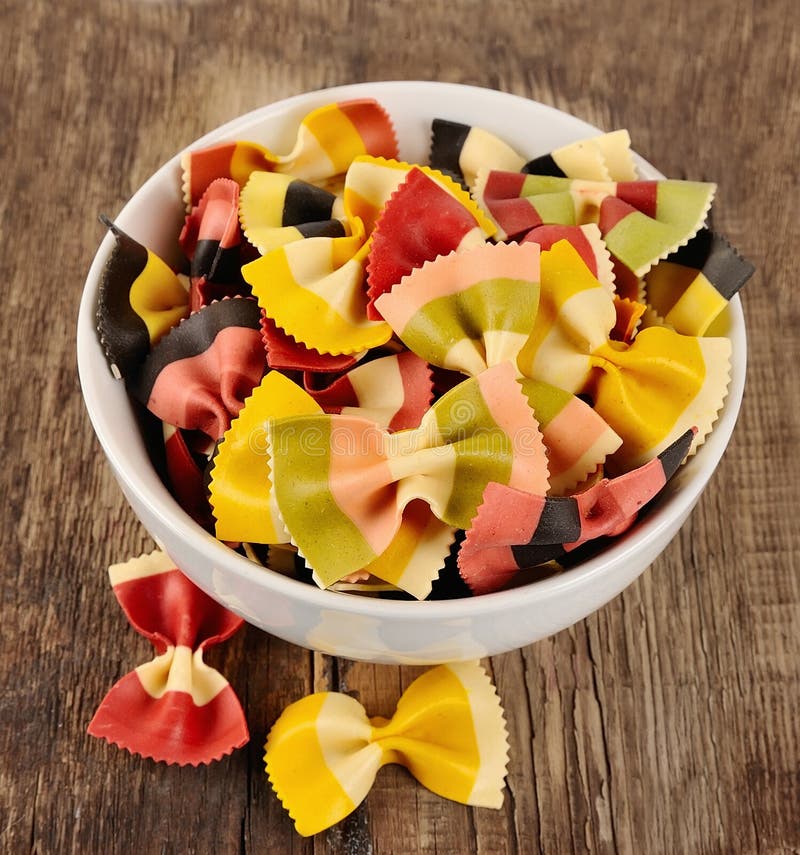 Colored pasta stock image. Image of nutrition, healthy - 41271003