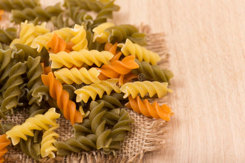 Colored pasta stock photo. Image of healthy, carbohydrates - 54339278
