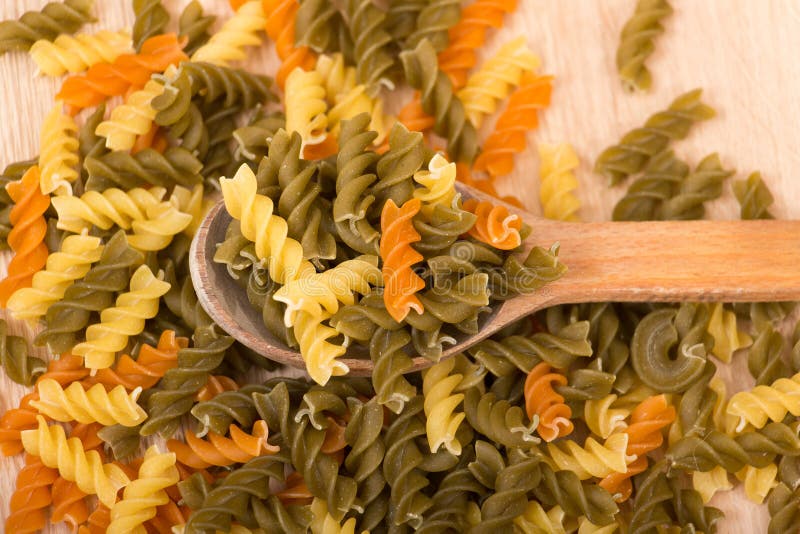 Colored pasta stock image. Image of mutli, italian, detail - 54339369