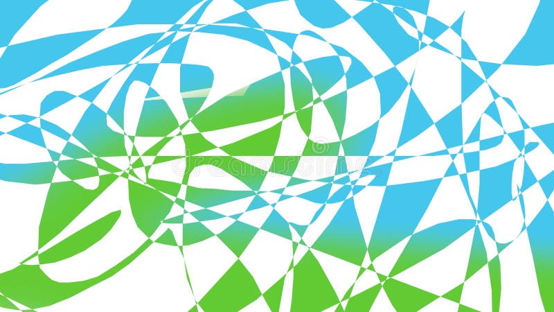 A Colored Pattern or Stencil Flashes in Different Shades of the Rainbow ...