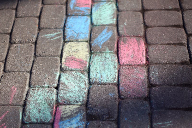 Colored pavement pattern stock image. Image of abstract - 19965671