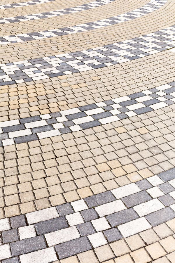 Colored pavement stock image. Image of cobblestone, surface - 34278951
