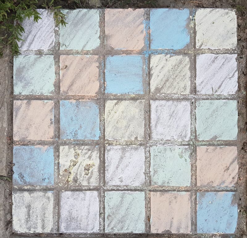 Colored pavement stock image. Image of colorful, colorfully - 149675619