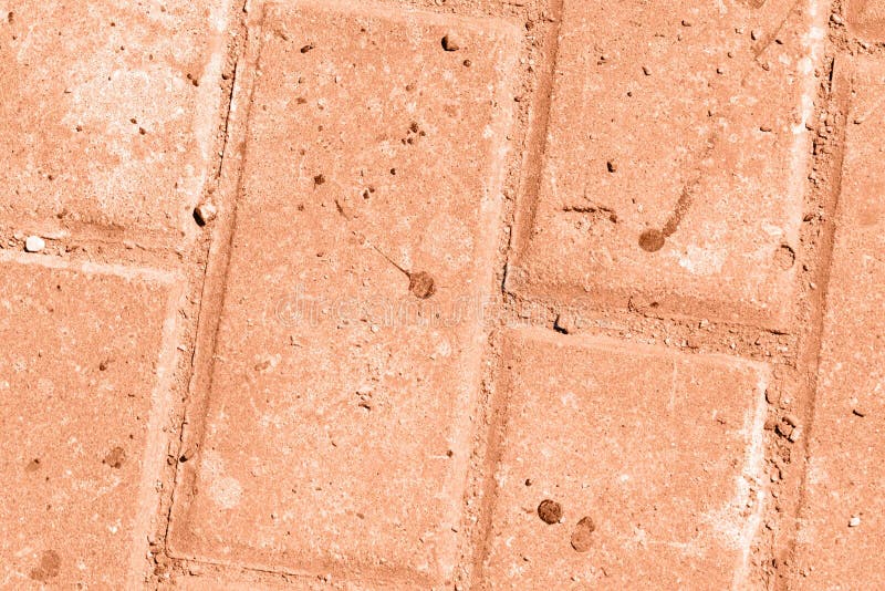 Paving Slabs Close-up, Top View. Abstract Background Blue Color Toned ...