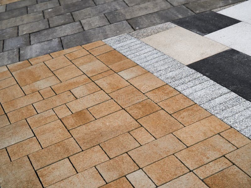 Colored Paving Slab Texture #1 Stock Image - Image of paving, pattern ...