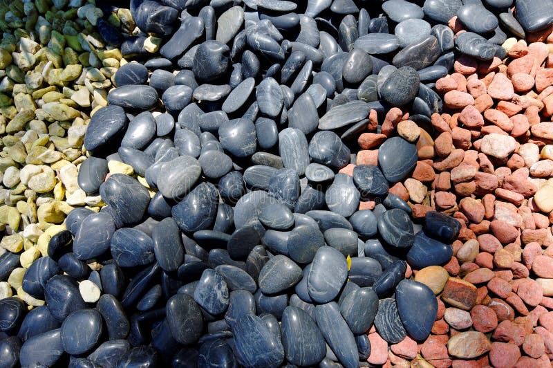 Colored Pebbles Picture. Image: 9232796