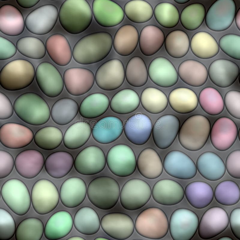 Colored pebbles stock illustration. Illustration of pastel - 9722233
