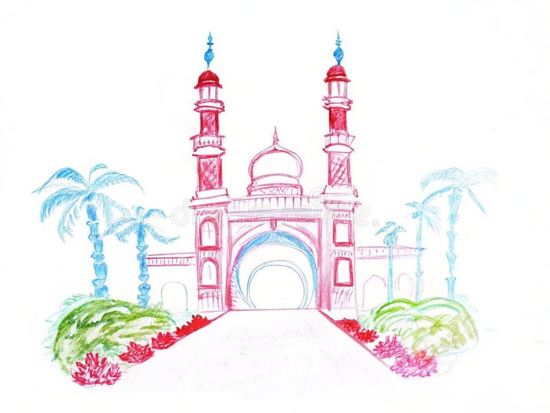 Pathway Pencil Drawing Stock Illustrations – 174 Pathway Pencil Drawing ...