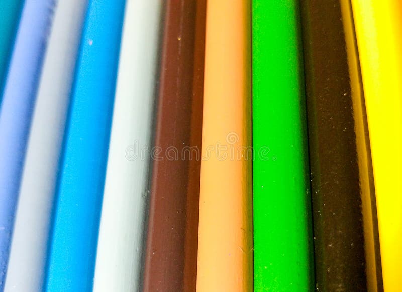 Colored Pencil Stripes stock photo. Image of prices - 114813142