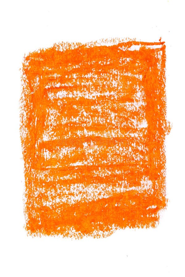 Colored Pencil Strokes Isolated on White Background Stock Image - Image ...