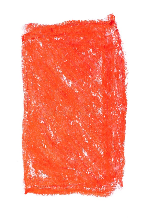 Colored Pencil Strokes Isolated on White Background Stock Image - Image ...