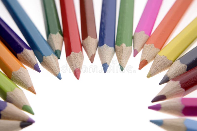 Color pencils stock image. Image of crayons, colored, copy - 4682045
