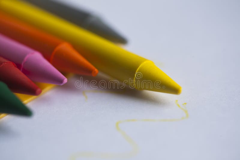 Colored pencils stock photo. Image of sharpened, learning - 233337400