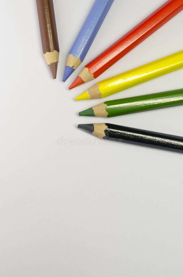 Colored pencils stock photo. Image of ornamental, drawing - 45946856