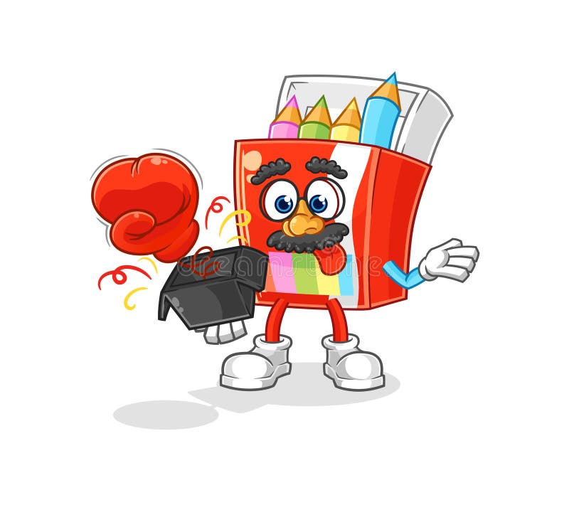 Pencils Box Cartoon Stock Illustrations – 585 Pencils Box Cartoon Stock ...