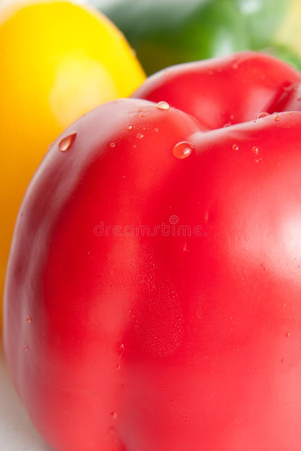 Colored peppers stock photo. Image of healthy, diet, nature - 12458894