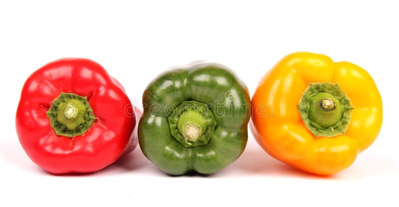 COlored peppers stock image. Image of fresh, nature, healthy - 18421561