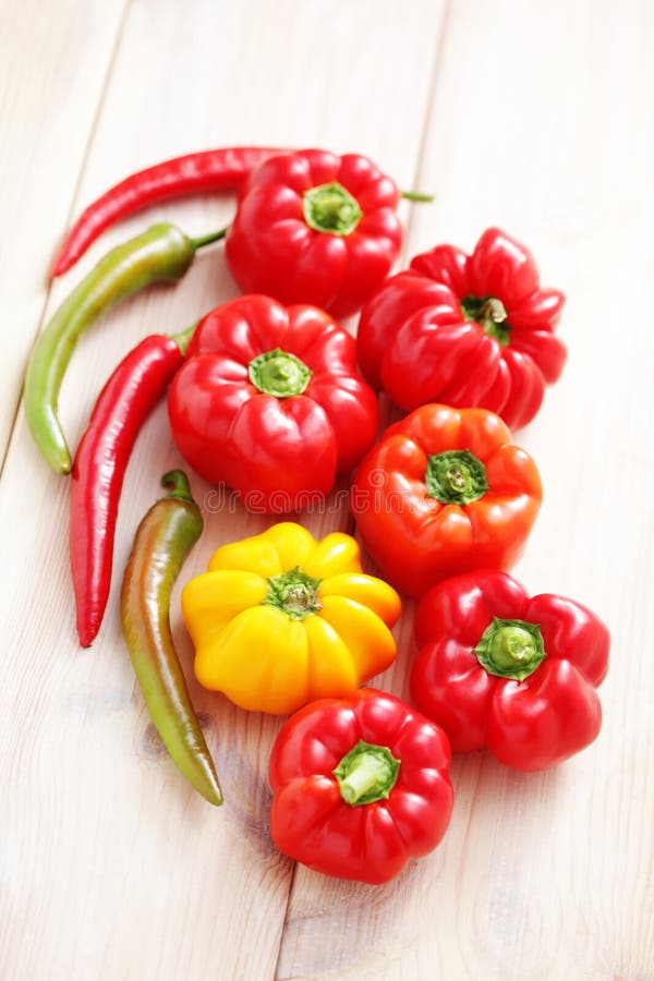 Colored peppers stock image. Image of sour, fresh, healthy - 40962493