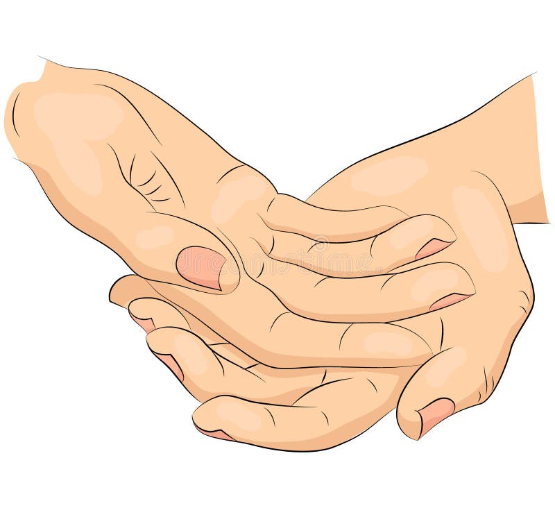 Colored Hands Stock Illustrations – 10,245 Colored Hands Stock ...