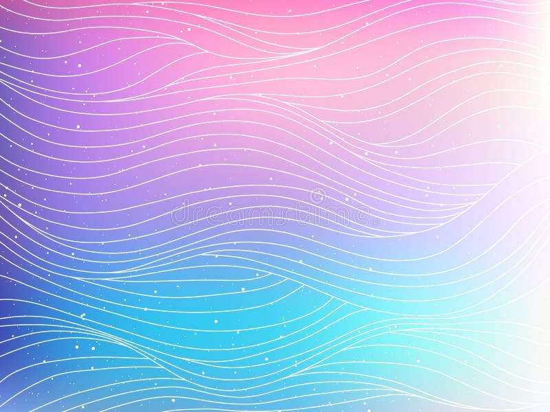 Wavy pink and blue pattern stock illustration. Illustration of modern ...